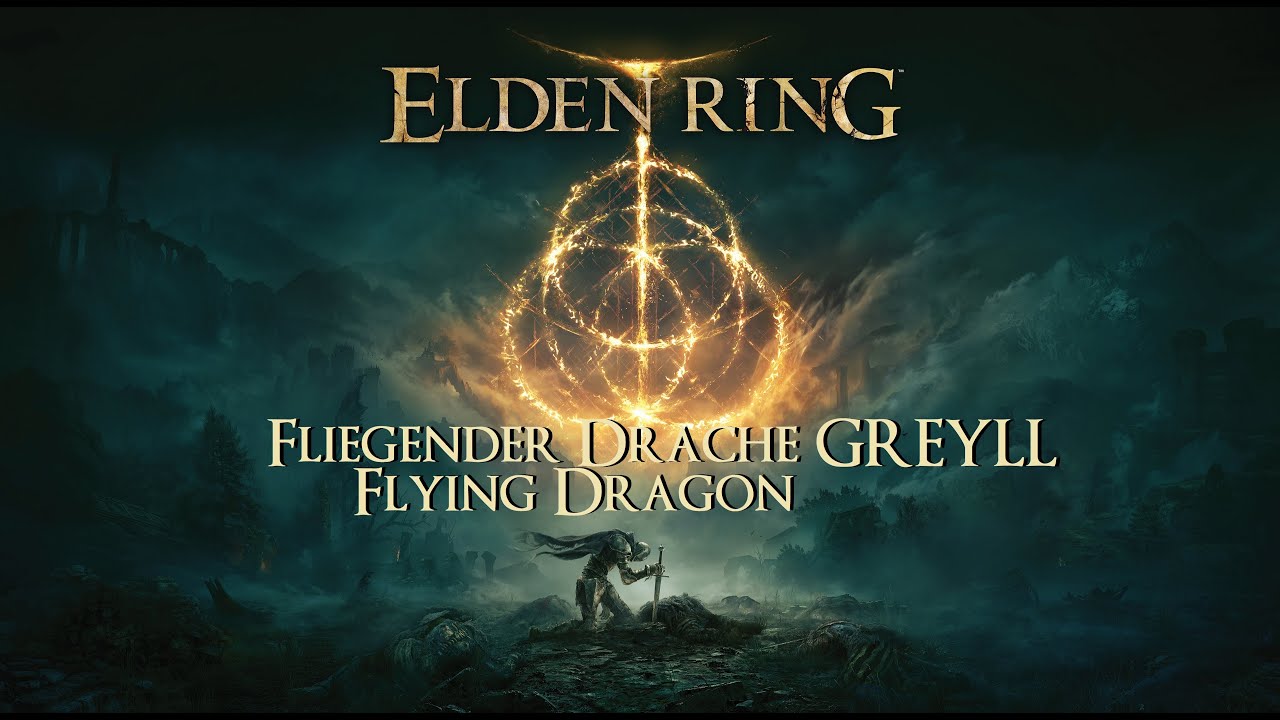 Elden Ring - Fliegender Drache Greyll / Flying Dragon Greyll - YouTube