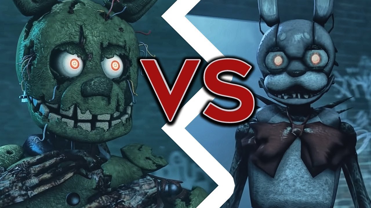 Springtrap vs Bonnie ! - YouTube