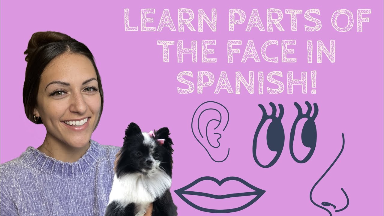 Spanish Learning for Toddlers and Babies | Parts of the Face ...