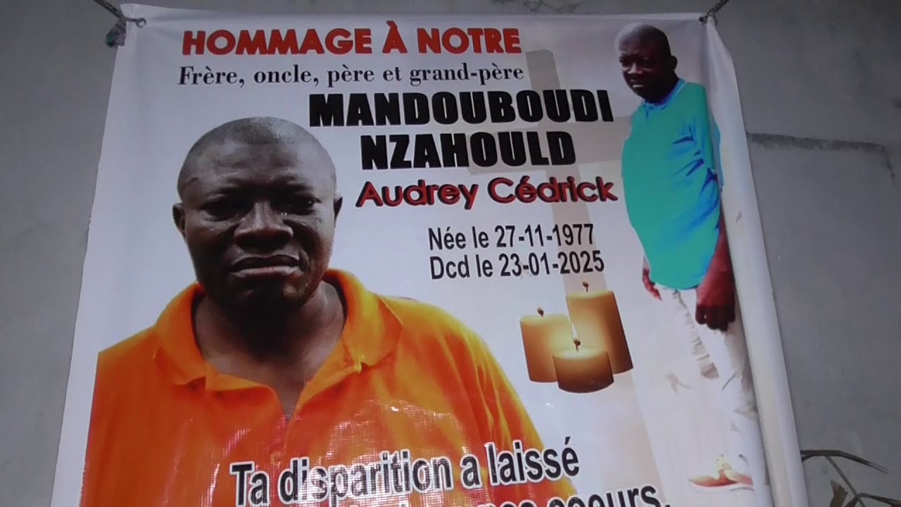 Les funérailles de Mandouboudi cedrick Audrey à siafoumou Pointe noire - YouTube