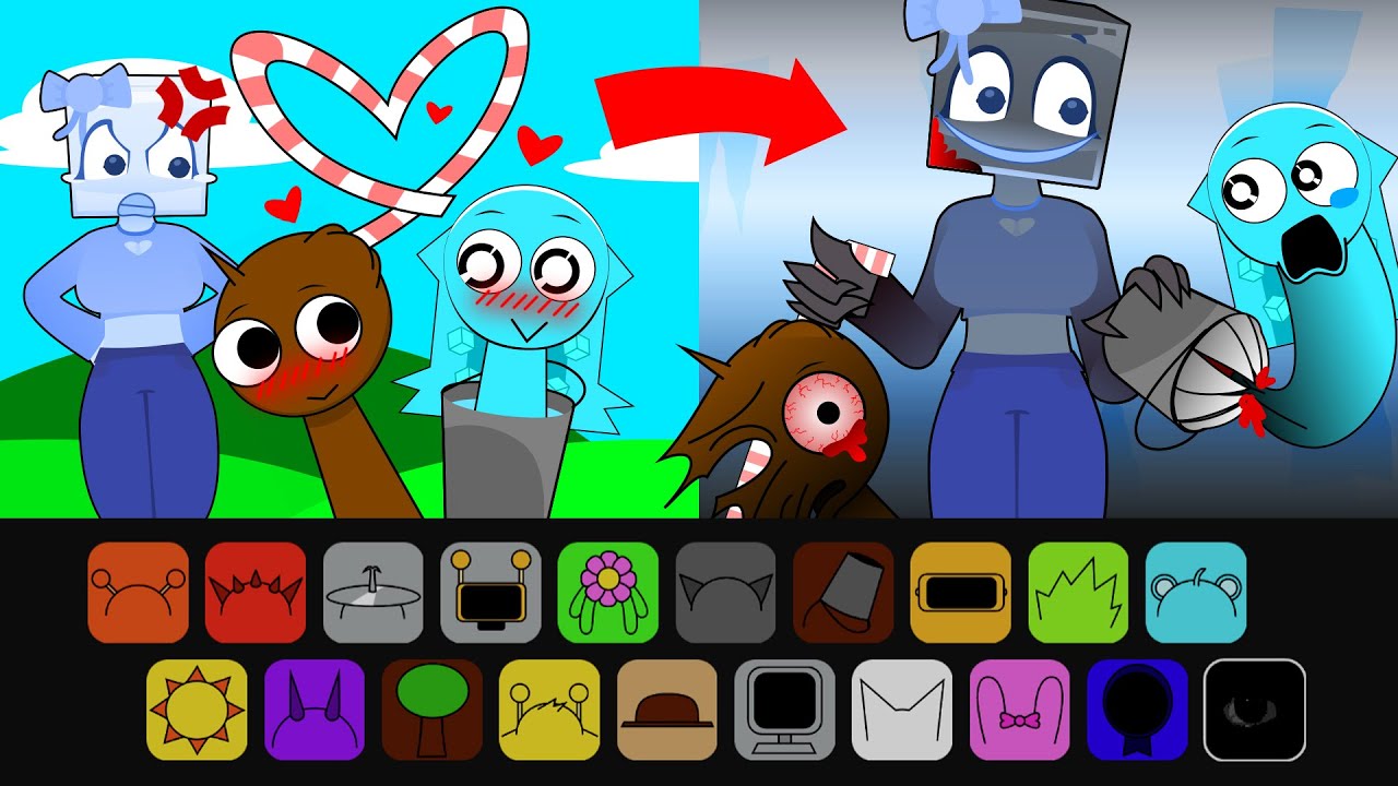 Sprunki Oc x Cool As Ice Sinner Edition, Brud x Aqua's Love Got Hurt By ...