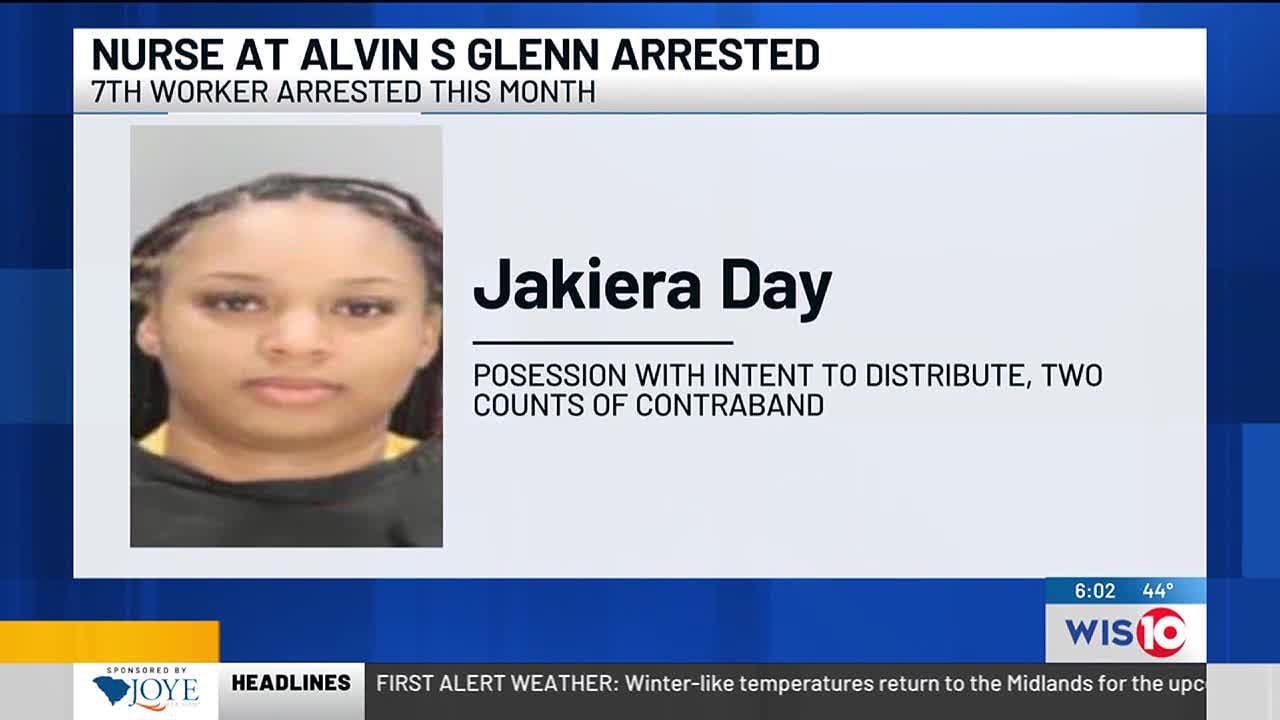 Nurse with Alvin S. Glenn arrested on drug possession and contraband ...