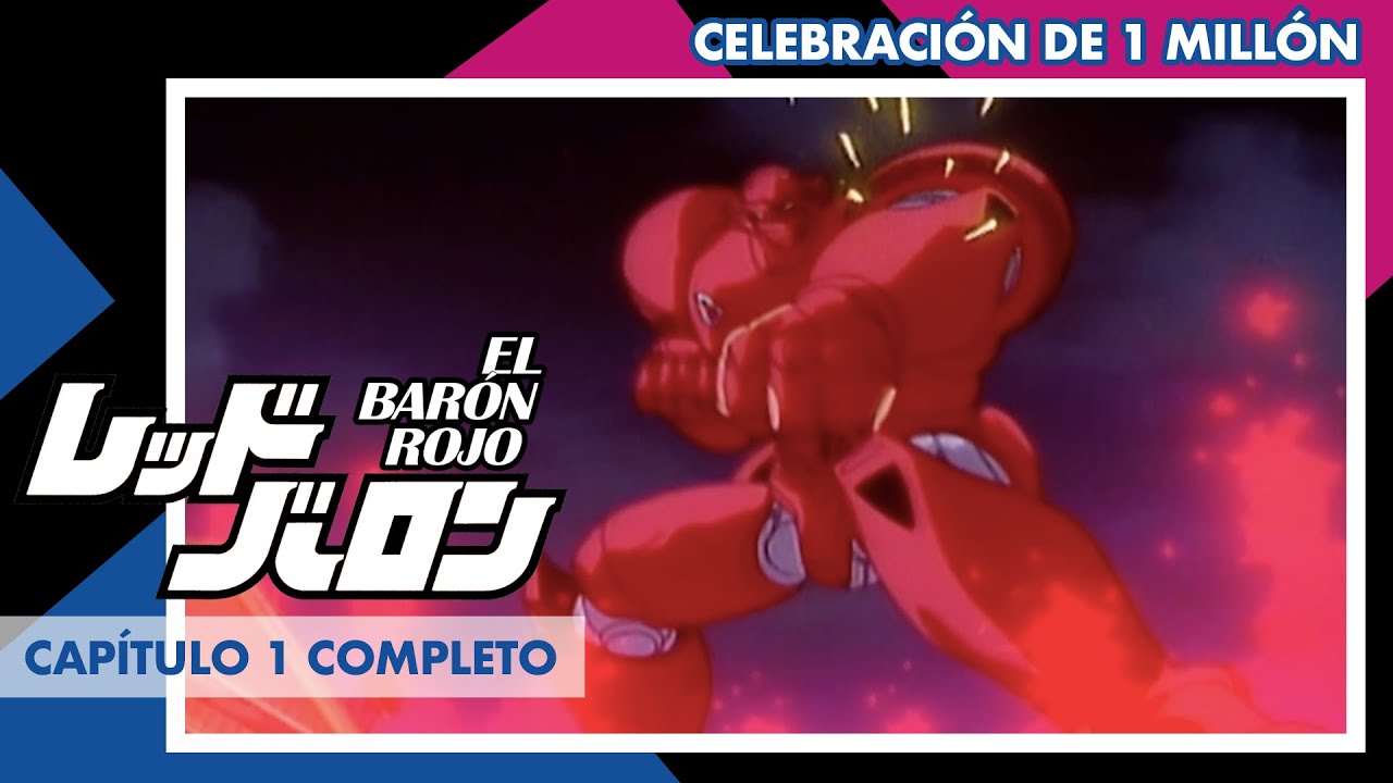 El Barón Rojo | Capítulo 1: Surge un formidable robot | Doblaje Español ...