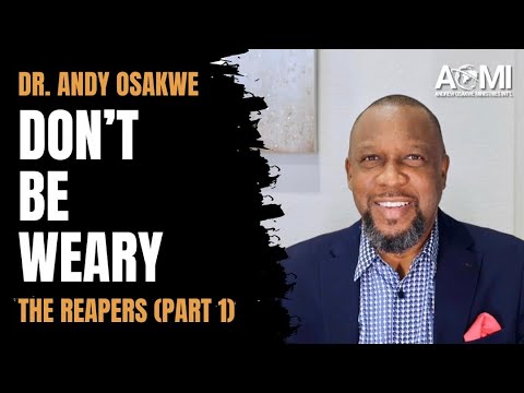 Don’t Be Weary | The Reapers (Part 1) - YouTube