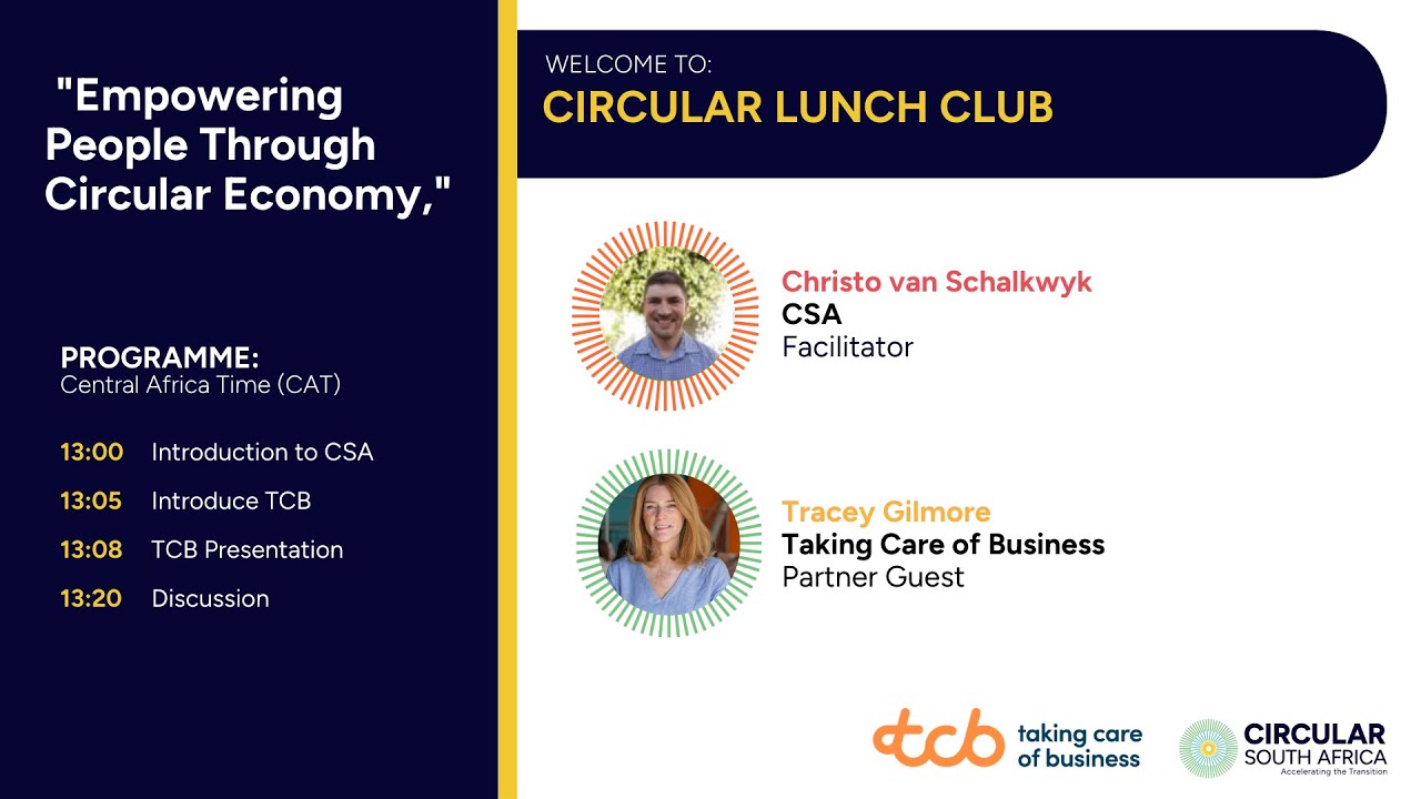 Circular Lunch Club: Empowering People Through Circular Economy - YouTube