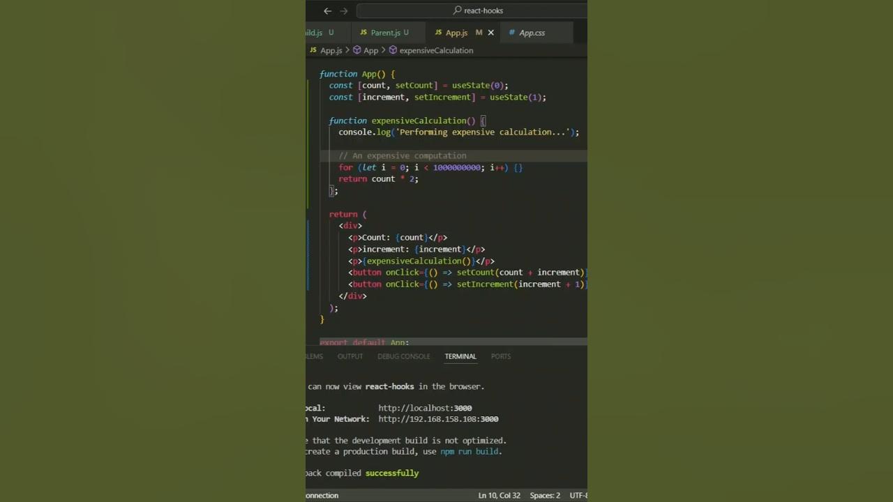 Why We Need Usememo Hook Shorts Reactfrontend Javascript React Fyp Code Frontend