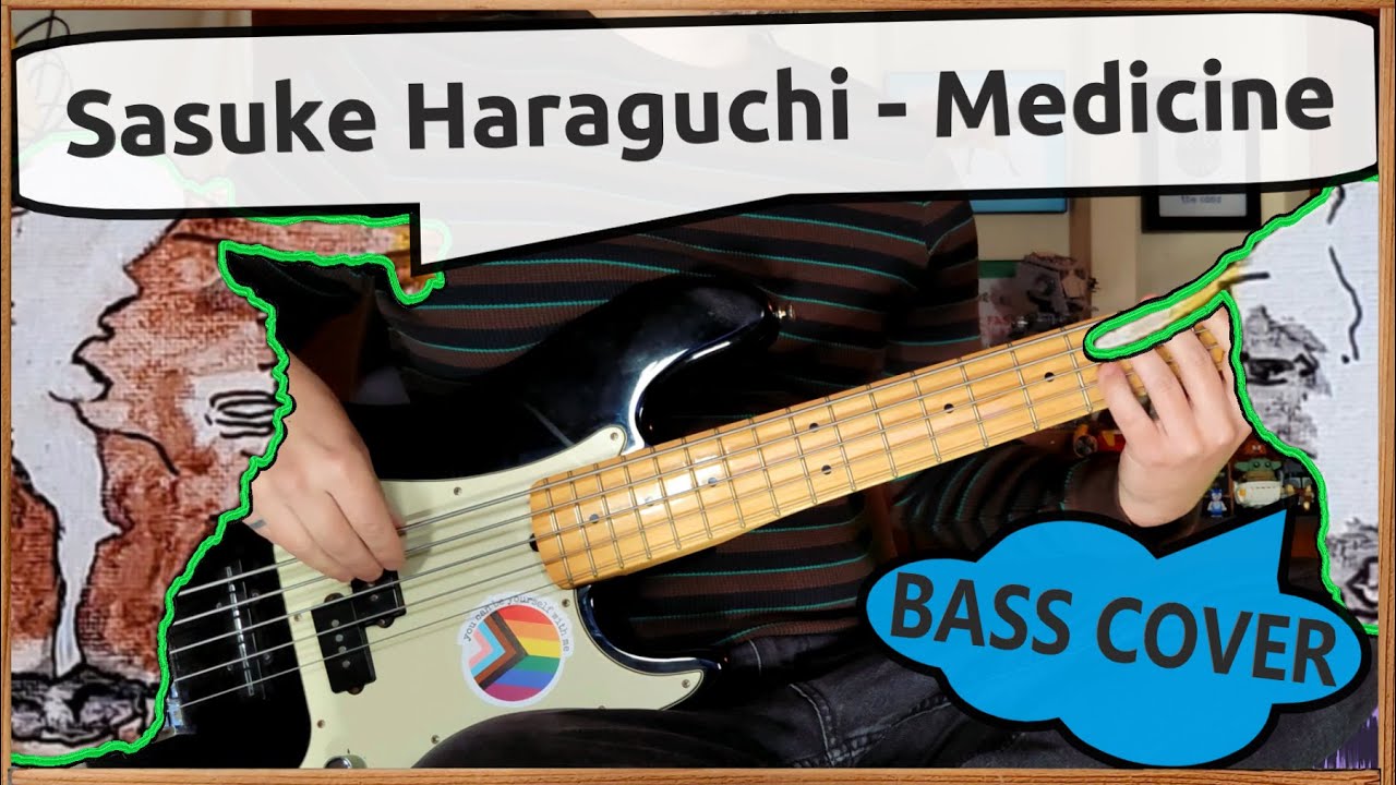 Sasuke Haraguchi - Medicine イガク - 重音テト | Bass Cover - YouTube