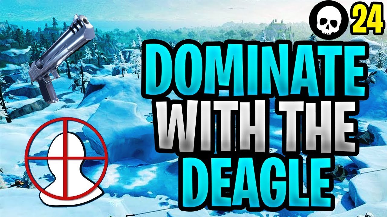How To DOMINATE With The Deagle In Fortnite! (Deagle vs SMG - Fortnite ...