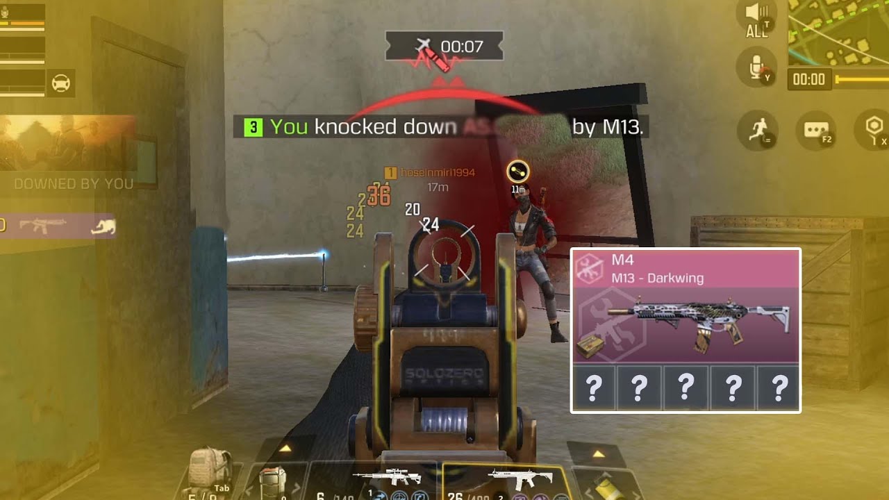 Best attachment M13 CODM |Best loadout in CODM - YouTube