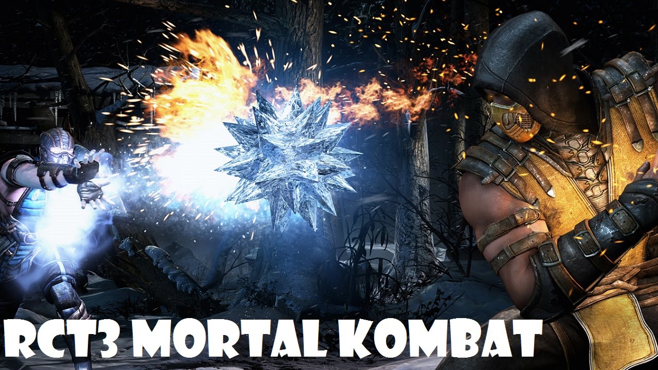 RCT3: Mortal Kombat - The Ride HD - YouTube