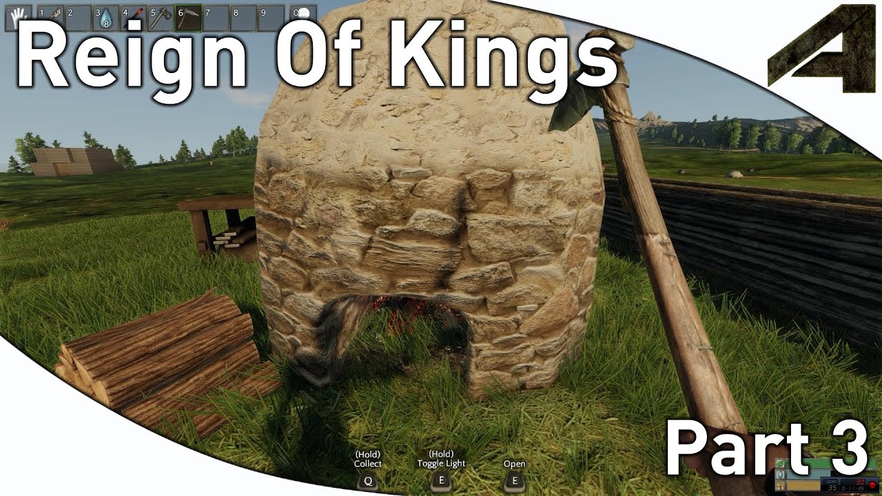 Reign of Kings Gameplay - Part 3 - "Upgrading Work Stations" - YouTube