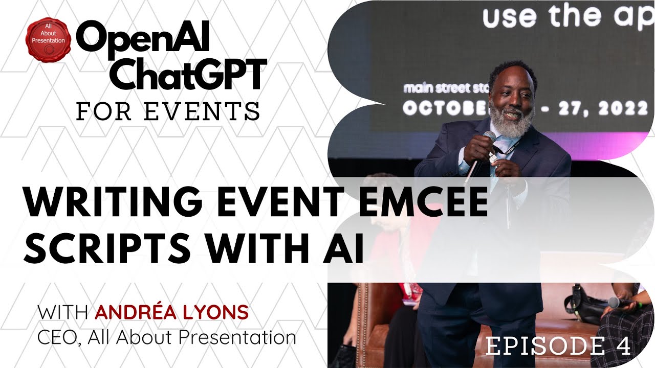 Writing Event Scripts with AI - episode 4 - YouTube