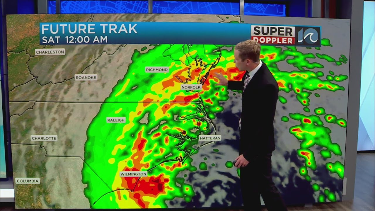 Tropical storm warning issued for region ahead of weekend severe ...