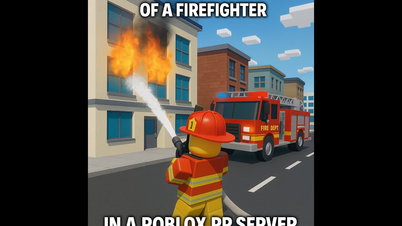 🚒 Day in the Life of a Firefighter (Roblox RP) - YouTube