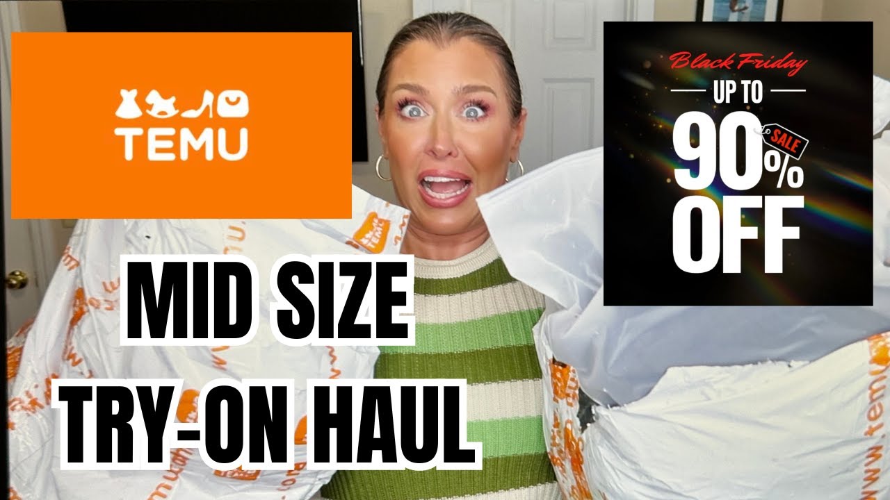 TEMU BLACK FRIDAY SALE PART 3 | honest temu reviews | HOTMESS MOMMA ...