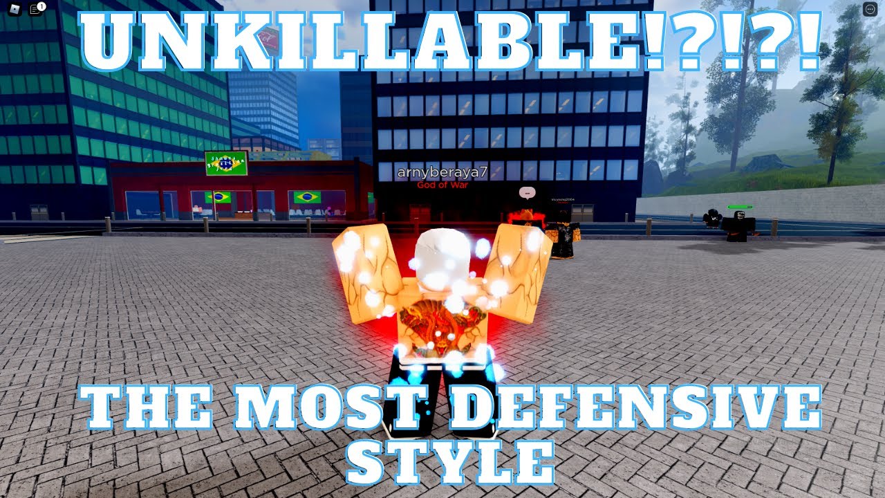Project Baki 2 THE MOST DEFENSIVE STYLE IN GAME!!!! CANNOT BE KILLED ...