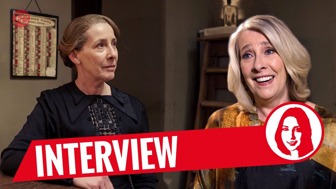 Phyllis Logan Interview | DOWNTON ABBEY - YouTube