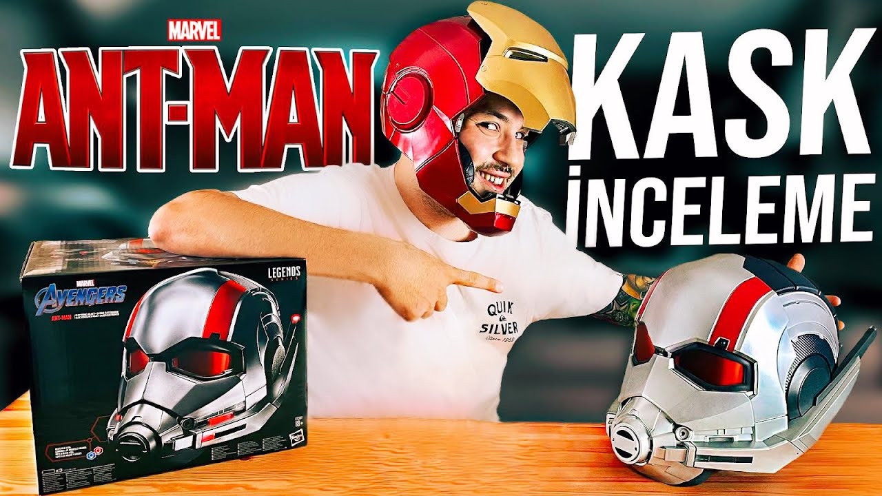 EN GERÇEKÇİ MARVEL KASKI !! 😱 ANT MAN KASK İNCELEMESİ ! 🔥 - YouTube