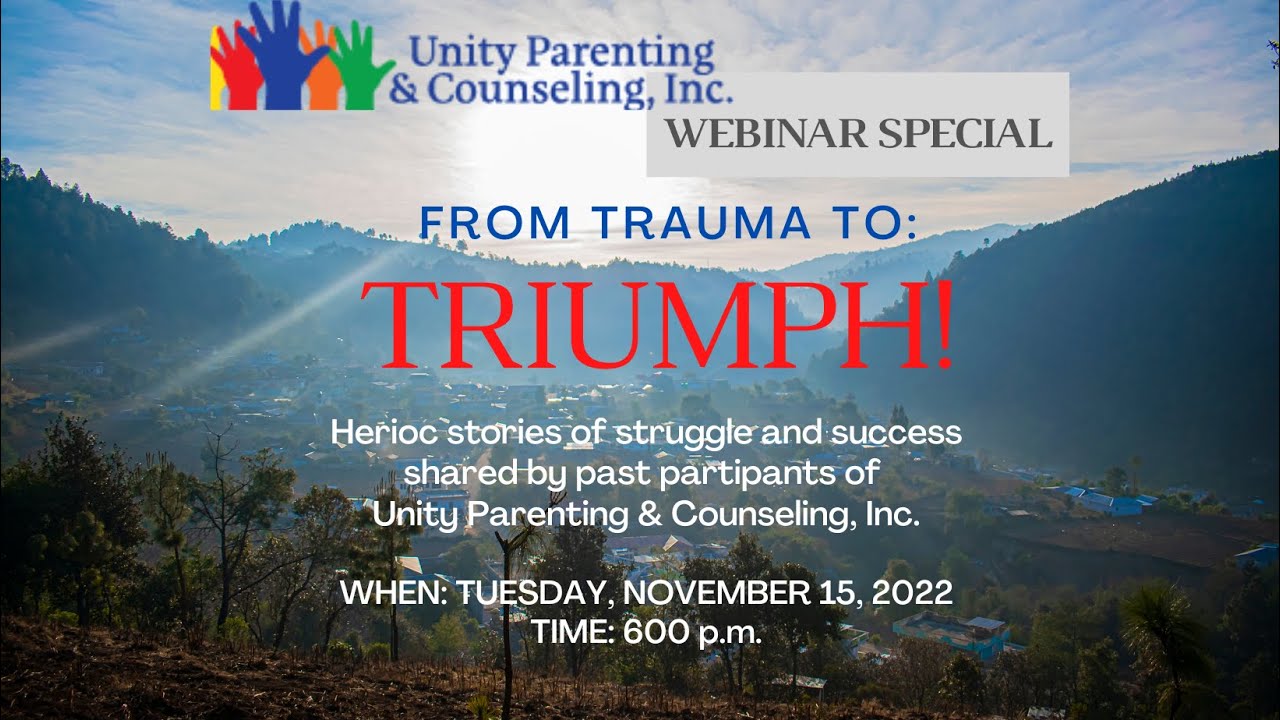 From Trauma to Triumph Webinar - YouTube