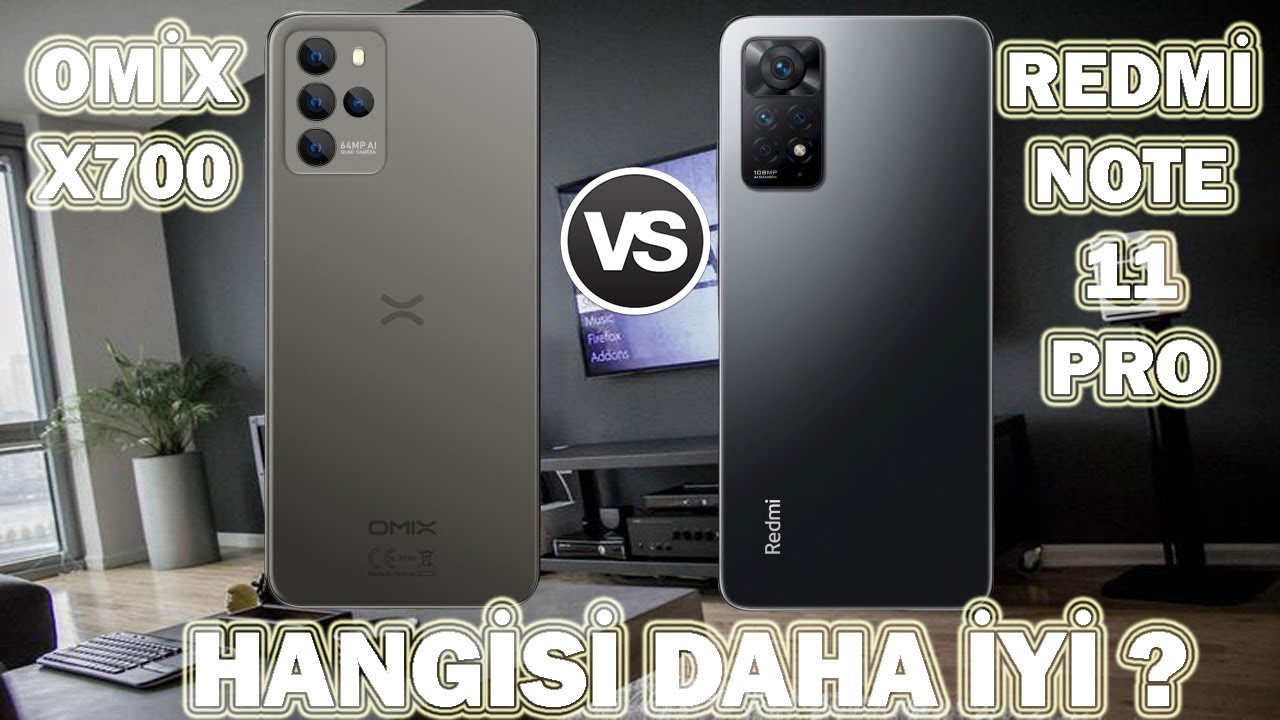 Omix X700 vs Redmi Note 11 Pro - YouTube
