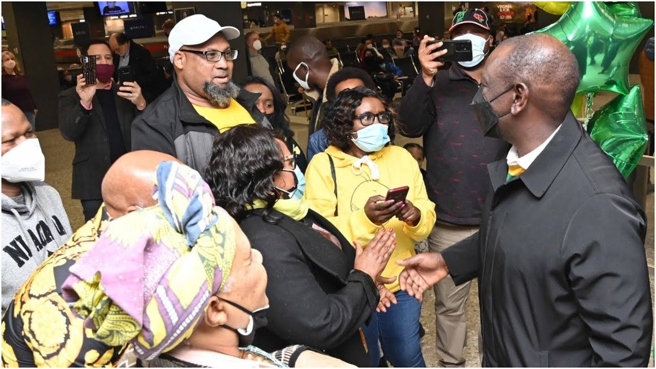 DP RUTO FINALLY LANDS IN USA!! SEE HOW HE WAS RECEIVED!! - YouTube
