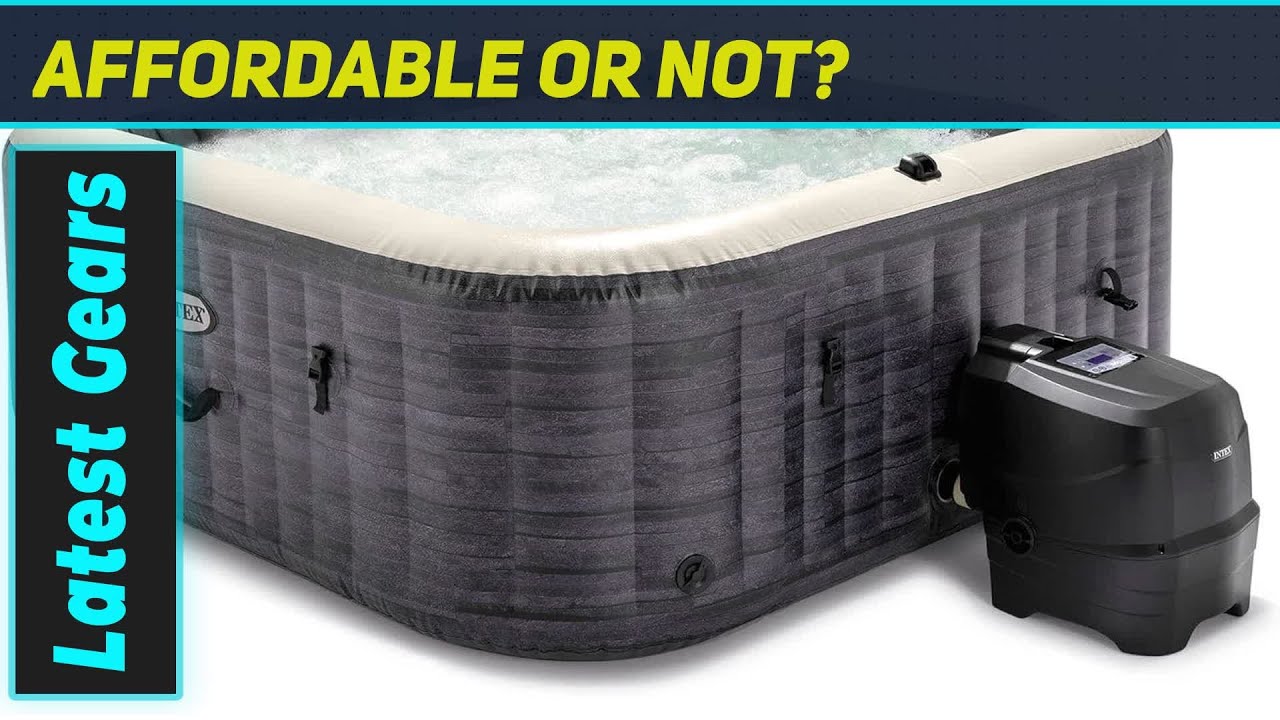 Intex 28451EP PureSpa Greystone Deluxe: Ultimate Relaxation? - YouTube