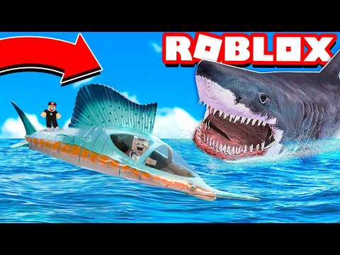 BALIK GEMİ ALDIK ! Köpek Balığından Kaçış - Roblox SharkBite 2