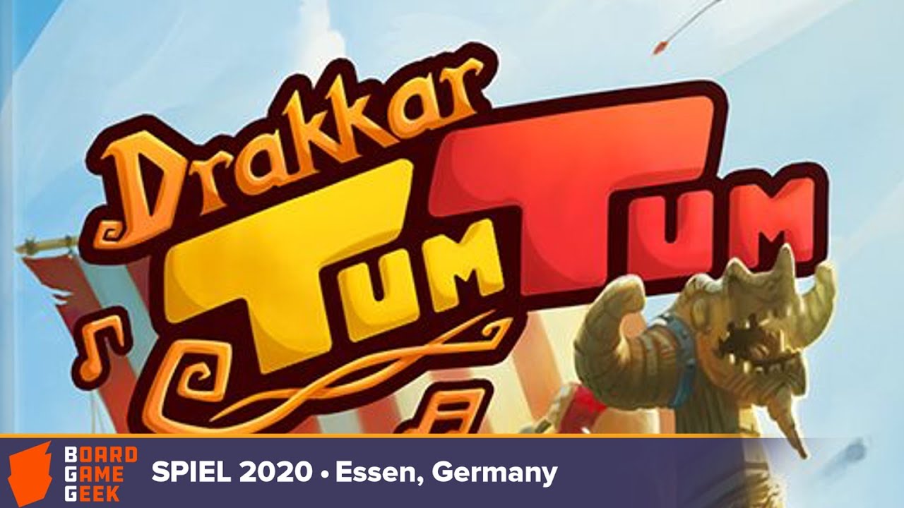 Drakkar Tum Tum — game preview at SPIEL.digital 2020 - YouTube