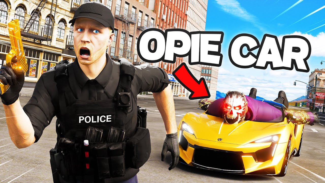 Opie Was A HUMAN CAR In GTA5 RP - YouTube