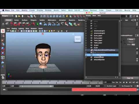 Maya Tutorial: 10-Subdivision serface workflow using the Subdiv Proxy 2/2 - YouTube