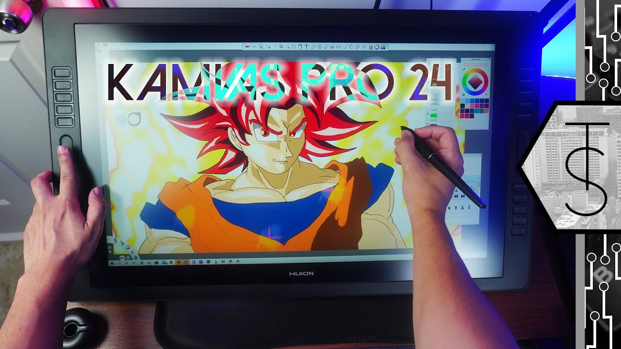Huion KAMVAS Pro 24 Review | Now THIS Is What Every Artist NEEDS To Use ...