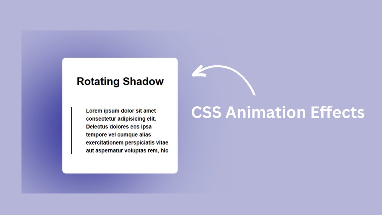Css Animation Effects Tutorial Html Css Animation Youtube 8795