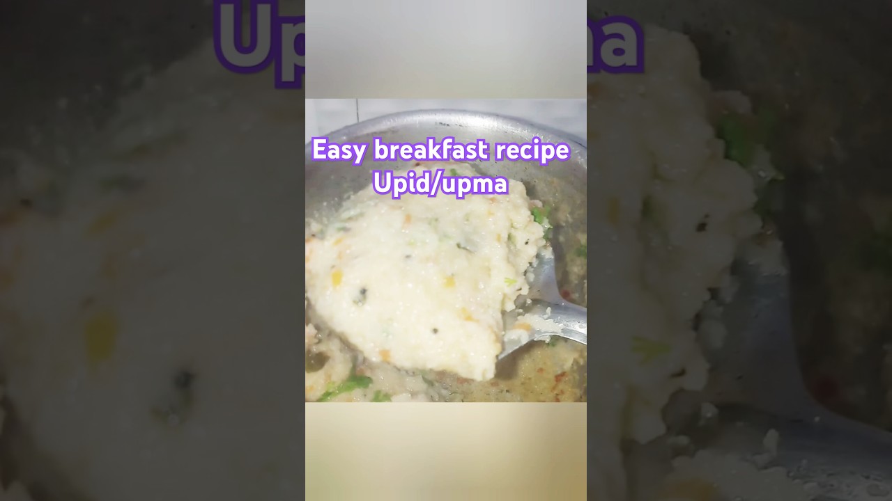 upid/upma easy breakfast recipe #foodie #newrecipe #foodlover # ...