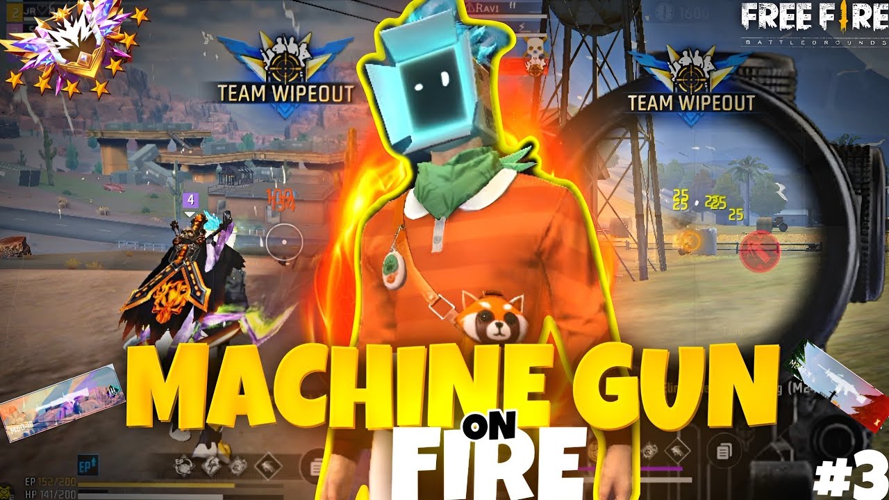 HIGHLIGHTS 🚀 | FREE FIRE SQUAD RANK PUSH | WITH VOICE 🗣️ | GANGS OF ...
