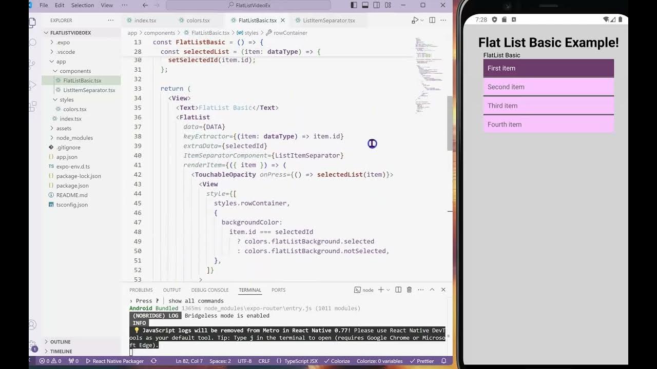L8 Part 3: Custom List Row Separator - YouTube