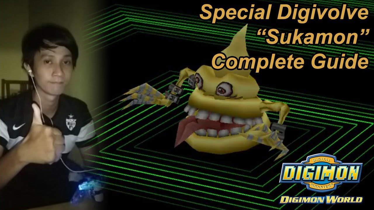 Digimon World - Special Digivolve - Sukamon (complete guide) - YouTube