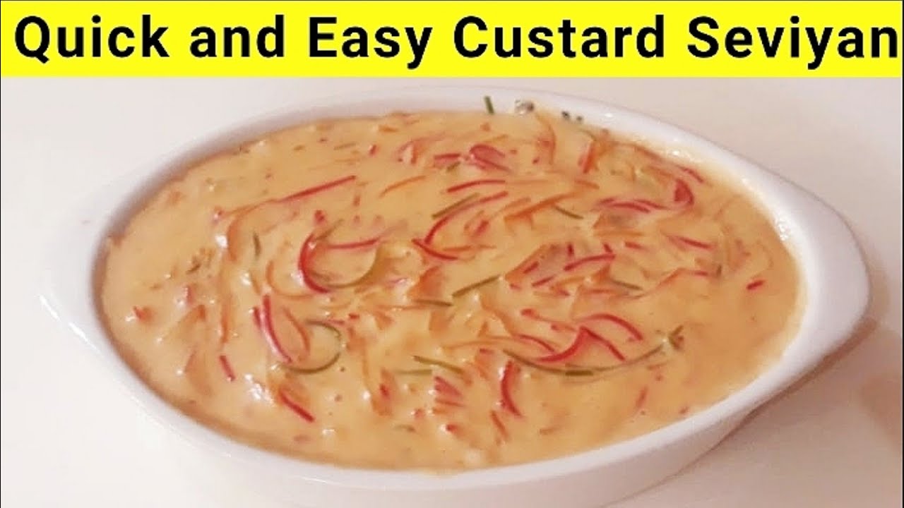 Custard Seviyan | Colorful Seviyan| Sawaiyan Custard | Rangeen Seviyan ...