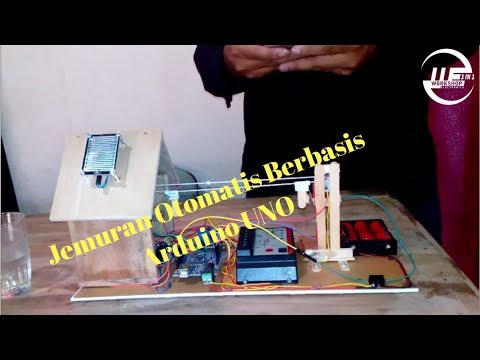 Tutorial Jemuran Otomatis Berbasis (Menggunakan) Arduino Uno - YouTube