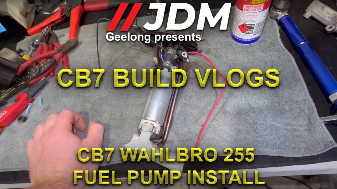 CB7 Wahlbro 255 fuel pump install - YouTube