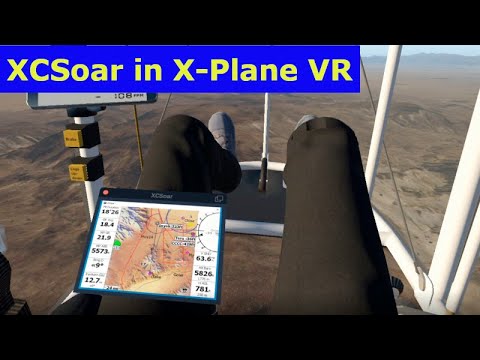 XCSoar in X-Plane VR - YouTube