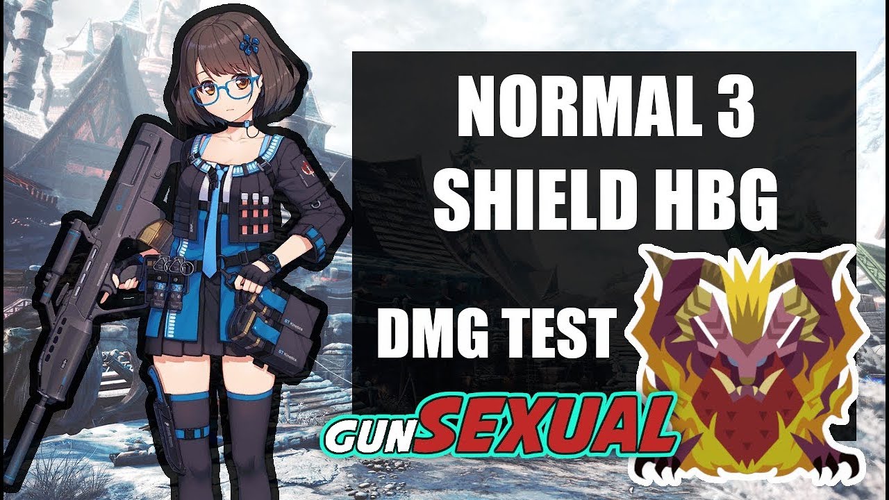 NORMAL 3 SAFI SHIELD HBG | MHWORLD: Iceborne - DMG TEST (Rapid Cannon ...