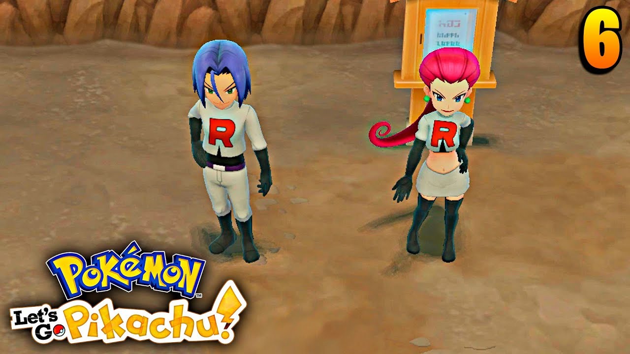 Pokémon Let's Go Pikachu - EL TEAM ROCKET! | EPISODIO 6 en español ...