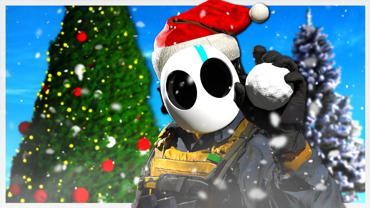 They Added SNOWBALL FIGHTS To MW3! (MW3 Christmas DLC) - YouTube