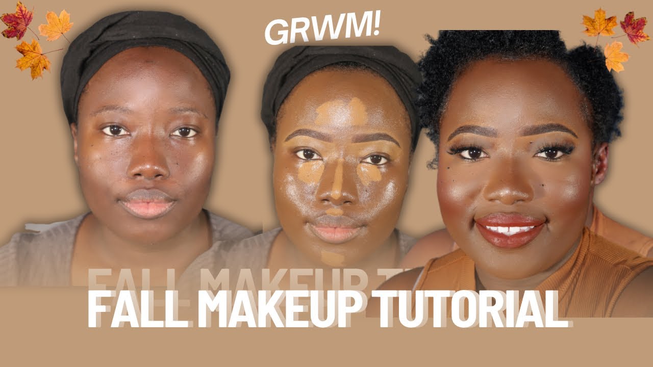 GRWM: Fall Makeup Tutorial 2023 | Face Beat For the Living Room | Choerline Cadet - YouTube