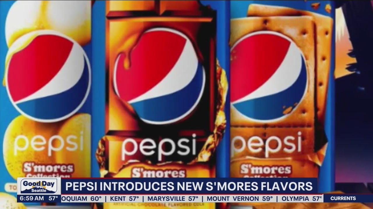 Pepsi introduces new s'mores flavors | FOX 13 Seattle - YouTube