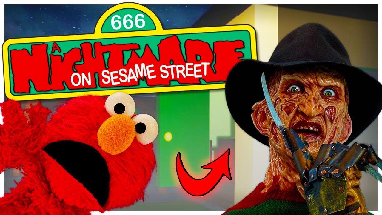 GECE 3'te LANETLİ ELMO.EXE DÖNÜŞTÜM ! *Nightmare on Sesame Street ...