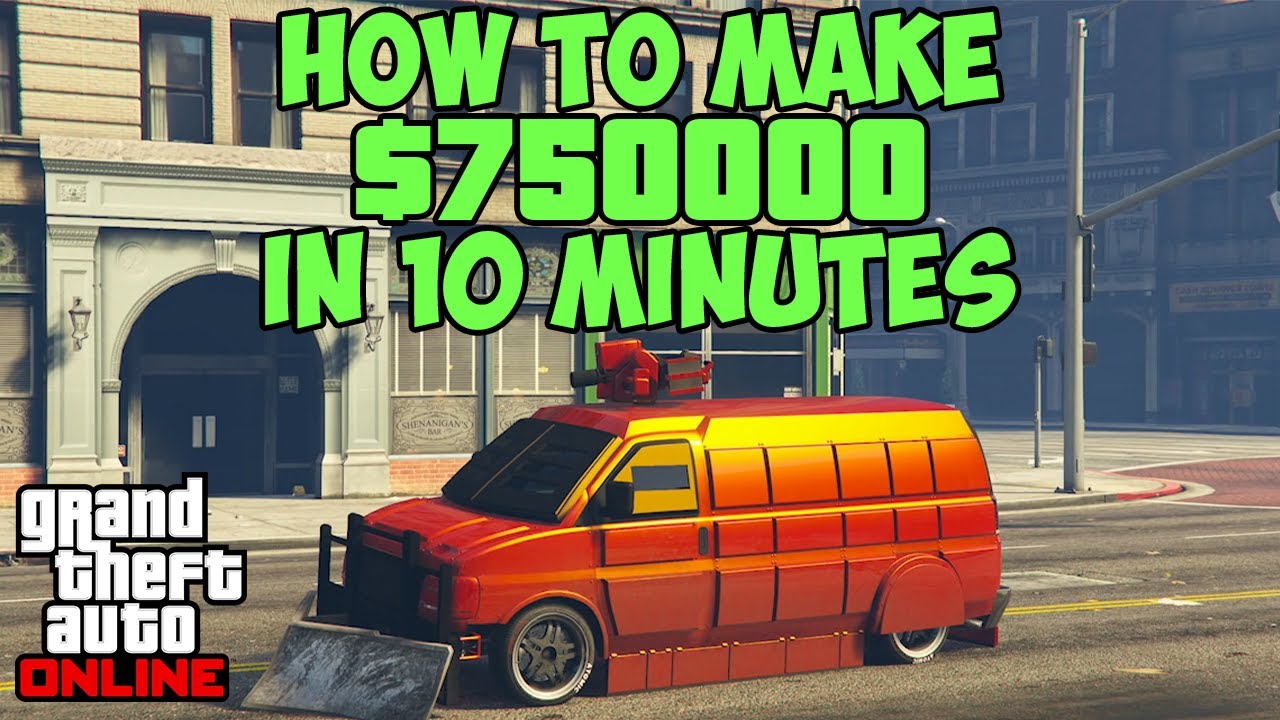 How to Make $750,000 in GTA 5 Online This Week in 10 Minutes - YouTube