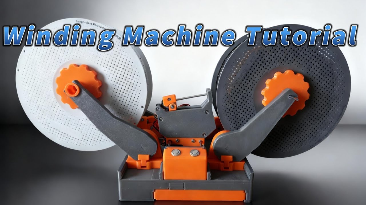 DIY 3D Printed Filament Winder 2.0 – Cable Winder Instructions # ...