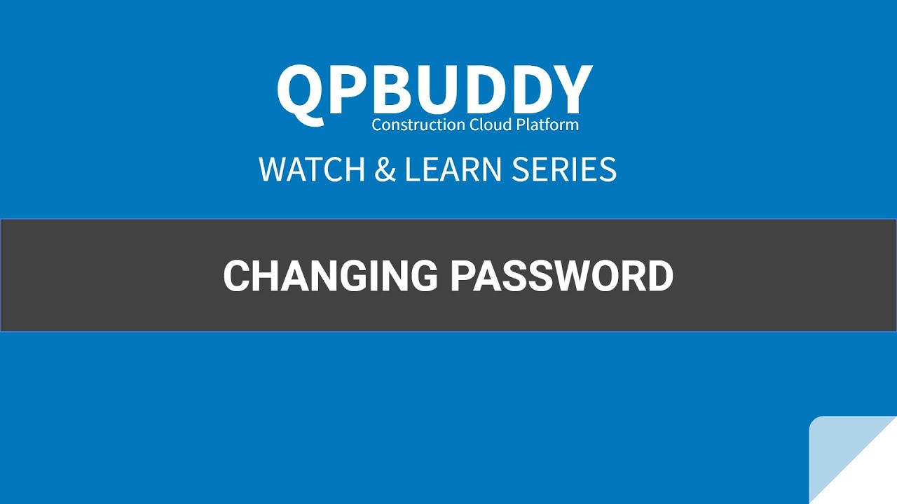 Watch-&-Learn - 02 - Changing Password - YouTube