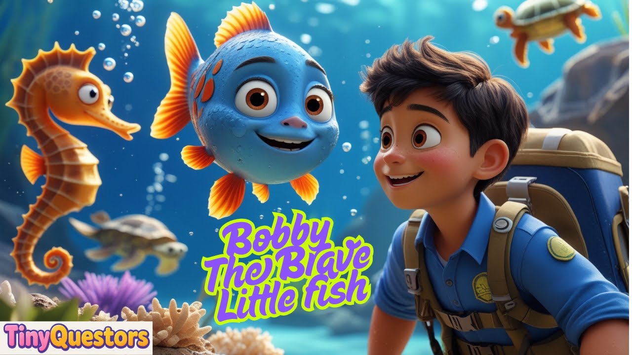 “Bobby the Brave Little Fish | A Fun Animated Ocean Poem” - YouTube